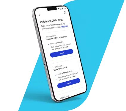 Invista em CDBs do banco BV e aumente seus rendimentos | banco BV